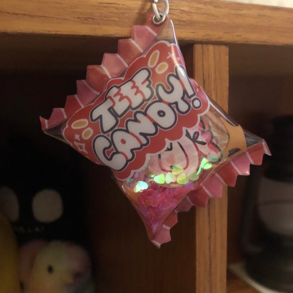 Puffy Teef Candy Keychain! - Etsy