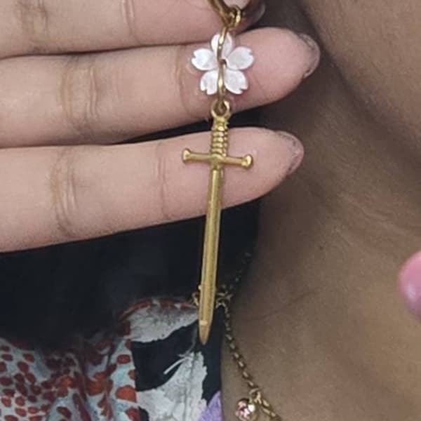 Bound Ear Chain | Lobe to Cartilage | Custom Stainless Steel Earring ...