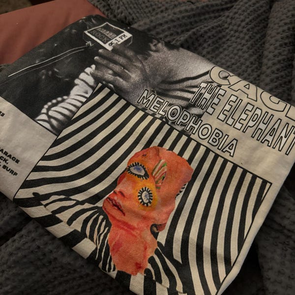 Vintage Bootleg Inspired Tee | Graphic Unisex Tee | Cage the Elephant ...