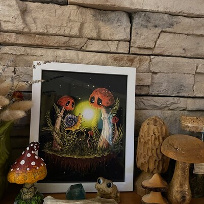 Lightkeeper, Forest Snail, Fantasy Cottagecore, Spooky Mushrooms ...
