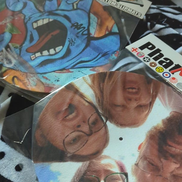 Slipmat Slip Mat Scratch Pad Felt for Any 12 or 7 LP DJ Vinyl Turntable ...