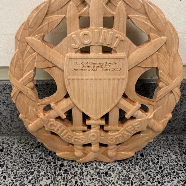 U.S. Navy Fleet Marine Force (FMF) Plaque Dish 14" Cutout-17" Wide ...