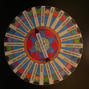 Anti-bullying Spinner Wheel I AM Confident Brave Loved - Etsy