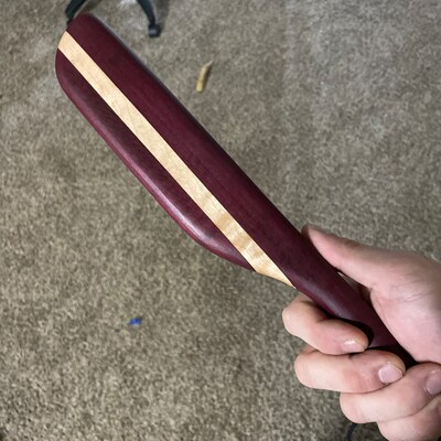 Spanking Cane 24 Long, 3/8 Thick OR 1/2 Thick Aluminum Cane With Black ...