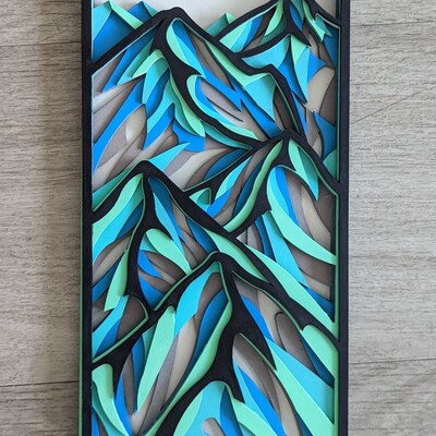 Digital Files-bloom-cricut SVG-CNC Laser Cut Multilayer 3D Mandala ...