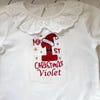 My First Christmas Embroidery Design Bundle, Baby's 1st Christmas ...