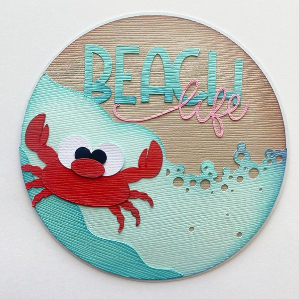 Stay Salty Octopus Sign, Digital Download, Round Door Hanger Svg, Beach ...