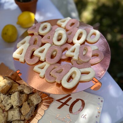 Number 40 Cookie Cutter/multi-size/makes an Imprint new Sizes - Etsy