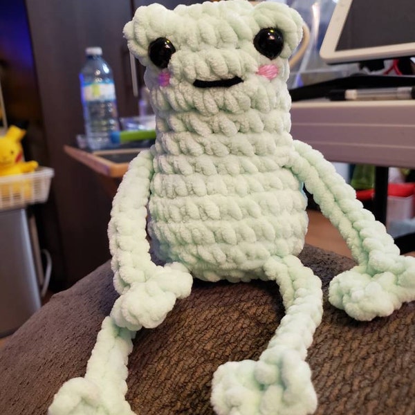 Chubby Leap Frog Crochet Pattern - Etsy