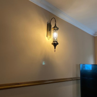 Laser Wall Sconce Turkish Mosaic Moroccan Wall Lamp Egg - Etsy