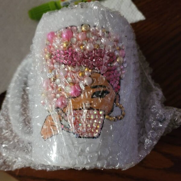Mug, Bling Mug, Ceramic Mug, Rhinestone Mug, Resin Rhinestones, Coffee ...