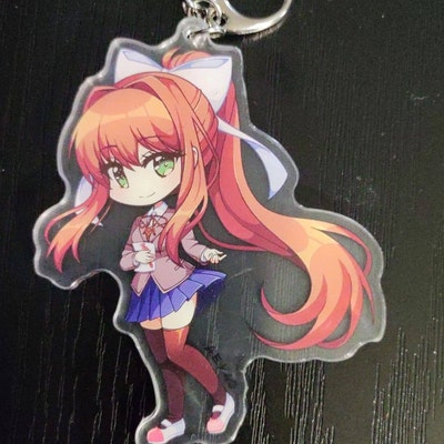 Doki Doki Literature Club Wedding Dress Natsuki double Sided 3.5 ...