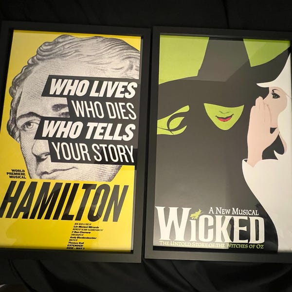 Hamilton Broadway Playbill Cover Poster - 11x17 Print - Etsy