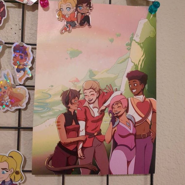 Catradora Wedding Print | Shera Fanart | Spop Art Print | A4 A5 - Etsy