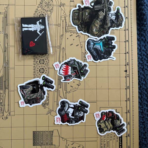 Battle Tribe / Black Beard Pvc Patch With Hooks and Loops - Etsy