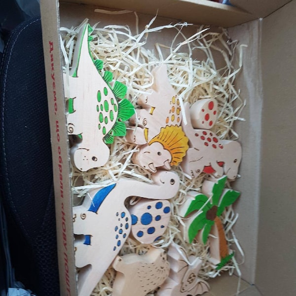 Big Wooden Tree Figurines, Wooden Tree Toy, Waldorf Wood, Ever Green ...