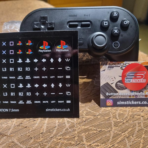 Fanatec Rally Module 10mm Stickers for Various Simulator Wheel/button ...