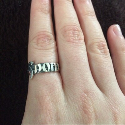 Jon Snow Ring, Game of Thrones Inspired Jon Snow Sword Style Jewelry ...