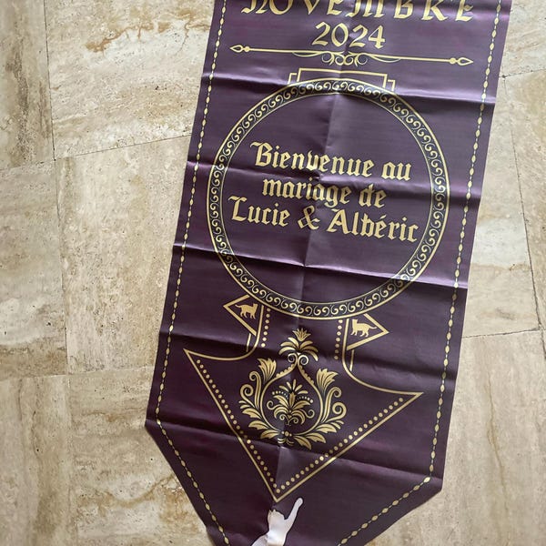 Customizable Medieval Style Family Pennants Personalized Swallowtail ...