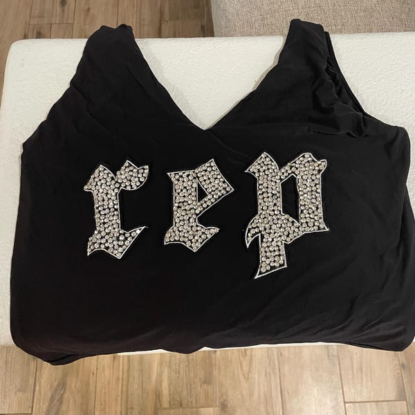 Taylor Sparkling Rhinestone REP Patch for Reputation Outfit Glitter ...