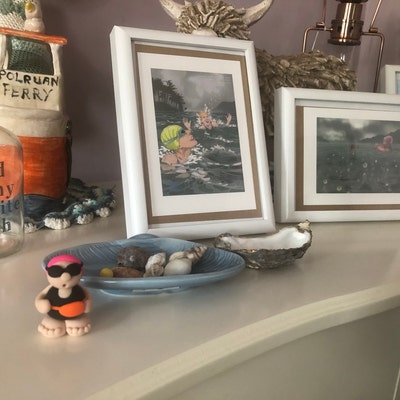 Swimmer Figure, Wild Swimming, Open Swimmer Clay Models - Etsy UK