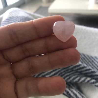 Tiny Pink Pocket Tokens Crystal Hearts Original by Witchtok, Mini Coins ...