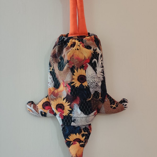 Chicken Grocery Bag Holder PDF Pattern | Digital Download With Tutorial ...