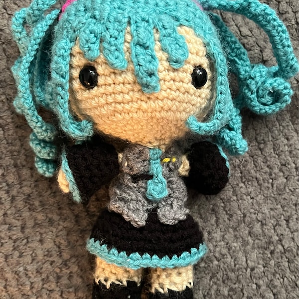 PDF: Hatsune Miku Inspired Amigurumi Doll - Crochet Pattern by ...