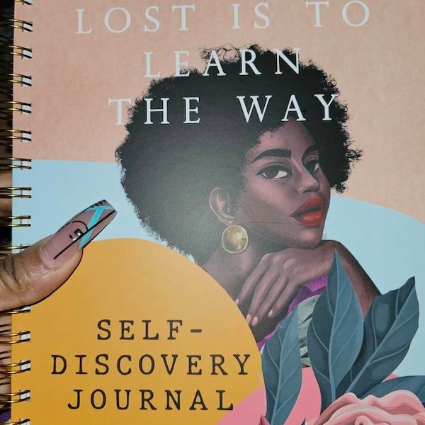Black Women Journal W/ Prompts | Black Girl Journal | Afrocentric Gifts ...