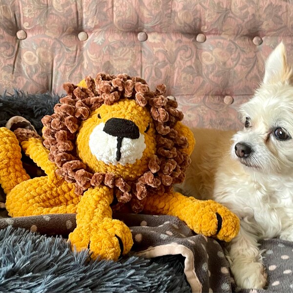 Sleepy Lion Rag Doll Crochet Pattern / Ragdoll / Zoo Animals / Safari ...