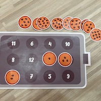 Learn About Number : Cookies Theme, Math for Kids, Preschool Activities ...