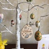 Personalised Hanging Easter Decorations - Etsy