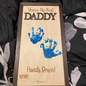 Fathers Day Best Dad Ever Father Grandpa Poppy Papa Daddy Gift | Etsy