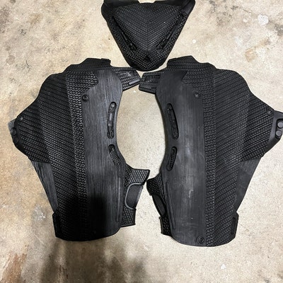 Cyberv2 / Hero Metallic Armour Set neck/shoulders/arms/chest/abs ...