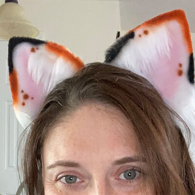 Cow Ear Pattern for Making Faux Fur Costume Ears Animal Ears - Etsy