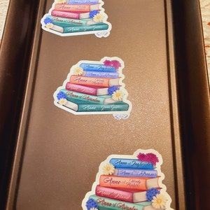 Outlander Book Stack Sticker Outlander Bookish Sticker - Etsy