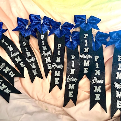 Cheer Pins With Rhinestone Pin Me Clothes Pins Cheer Pin Sets Cheer ...