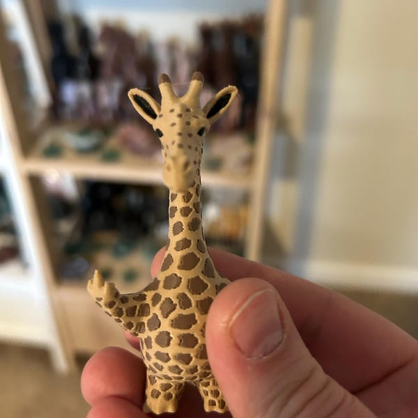 The Goat With Middle Finger – Unique 3d-printed Desk Decor, Quirky Gift ...