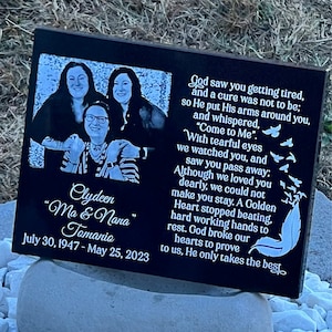 Spanish Memorial Gift Plaque Custom Name Loss Gift Sympathy - Etsy