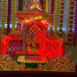 Large No Assembly Foldable Reusable Diwali Paper Lantern Akash Kandil ...