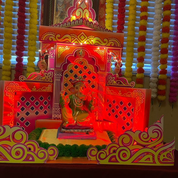 Large No Assembly Foldable Reusable Diwali Paper Lantern Akash Aakash ...