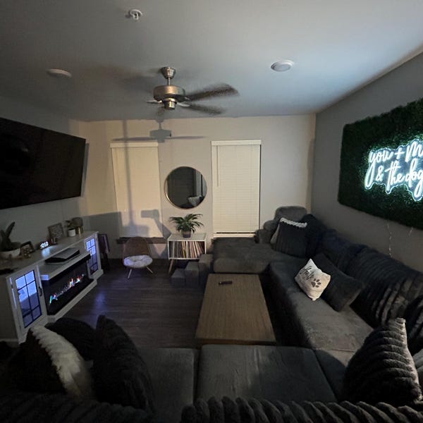 The Horror Den Neon Sign, Gothic Decor, Horror Movie Merch, Custom Dark ...