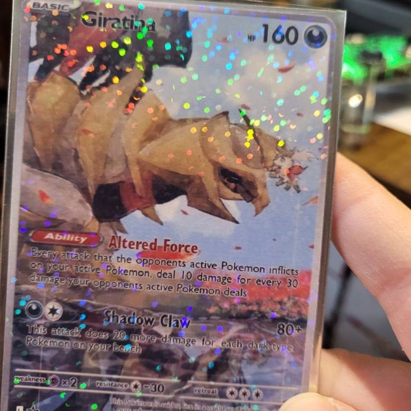 Mega Rayquaza Ex Shiny Custom Pokémon Card - Etsy