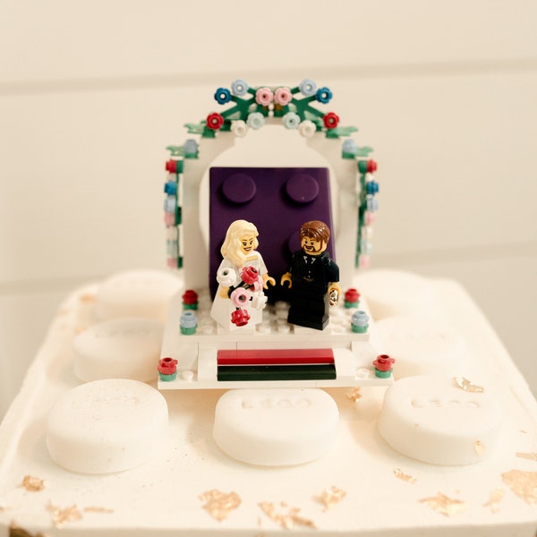 Rosary Made With Lego® Bricks - Blue, Light Blue and White Block Bricks ...