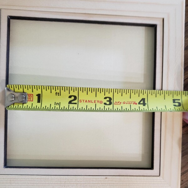 Ceramic Tile Wood Frame: Custom 8-inch X 8-inch Real Wood Frame for ...