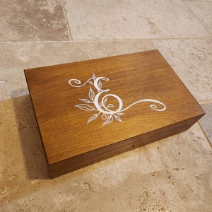 Personalized Natural Wooden Family Big Key Box, Hanging Key Box, Key ...