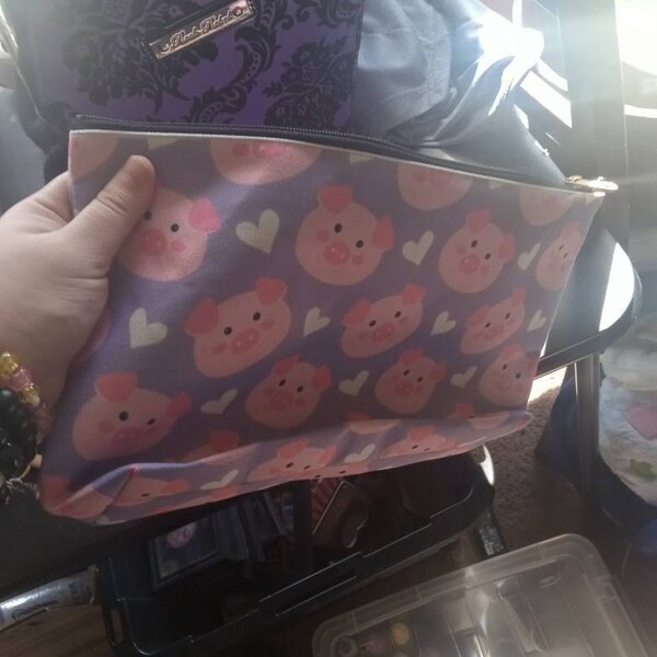 Tote Bag Piggy Tote Bag Piggy Bag Pig Tote Bag Pig Bag Mom Gift Sister ...