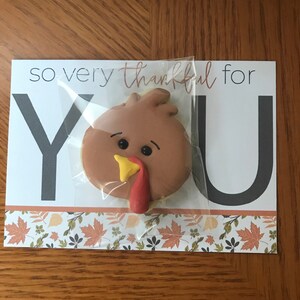 Printable Mini Cookie Card - 3.5"x5" Fall Thanksgiving so Very Thankful ...