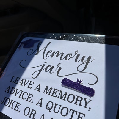 Graduation Memory Book Sign Graduation Party Idea Memory Book Sign 10x8 ...