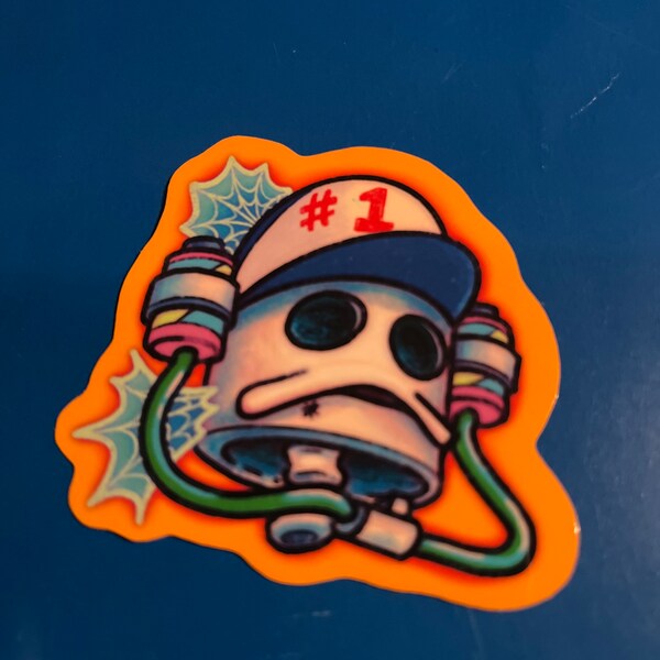 Smitty Werbenjagermanjensen 3" Spongebob Sticker | Waterproof Sticker ...